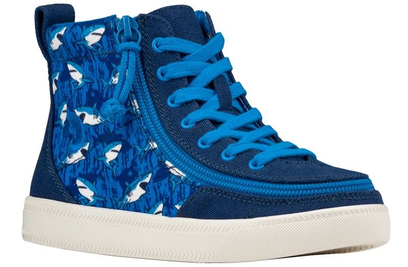 Calzado Billy Blue Sharks Classic Lace High Tops — Ortopedia y ...