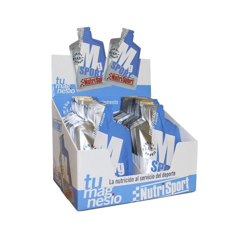 Magnesio líquido (caja de 24 geles) — Ortopedia y Rehabilitación